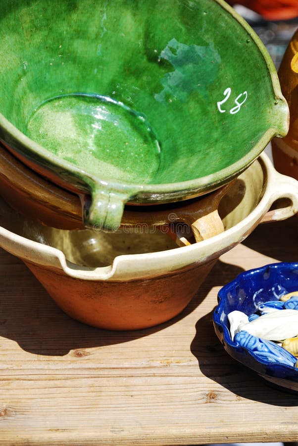 Handmade pot stock image. Image of coil, collection, plant - 7415913