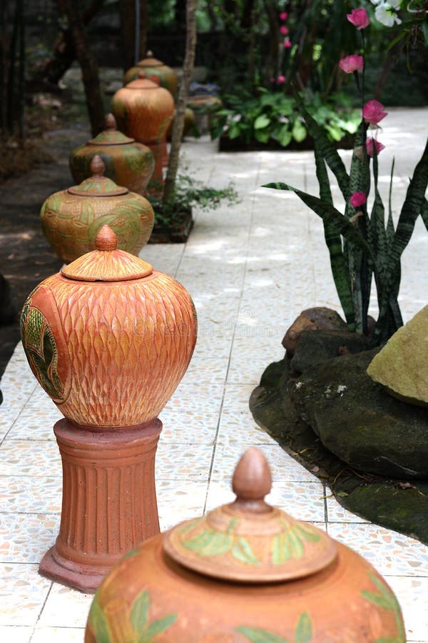 Handmade pots/vases stock photo. Image of design, ceramic - 33158072