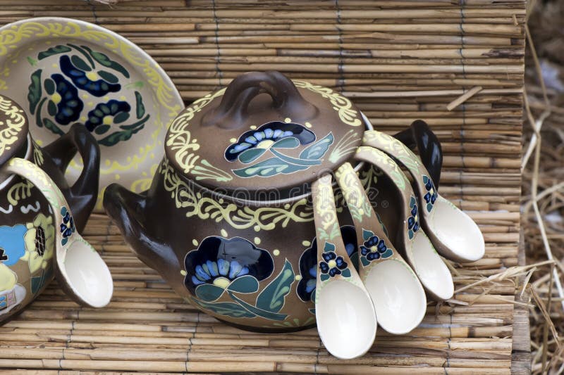 Handmade pottery stock photo. Image of environmentally - 29867702