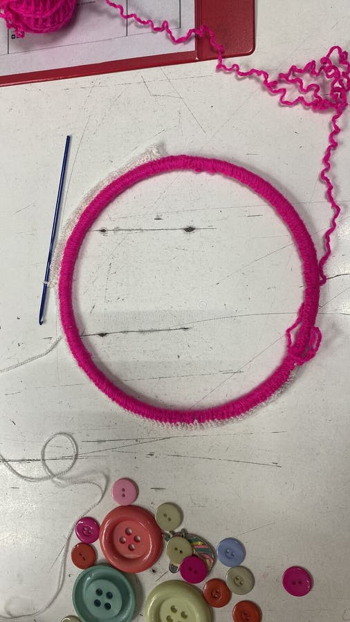 Handmade Process with Wool Threads Stock Photo - Image of threads, wool ...