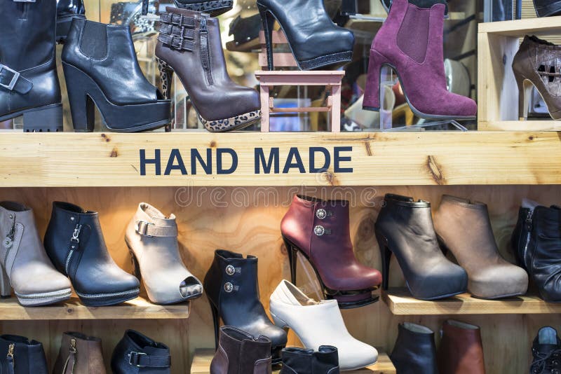 Handmade Shoe stock photo. Image of boot, leather, handmade - 27505074