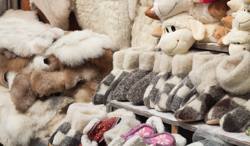 Handmade shoes stock image. Image of romanian, slippers - 17588627