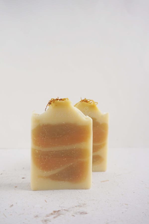 Handmade Soap Bar in Curing Process Stock Image - Image of white, soap ...