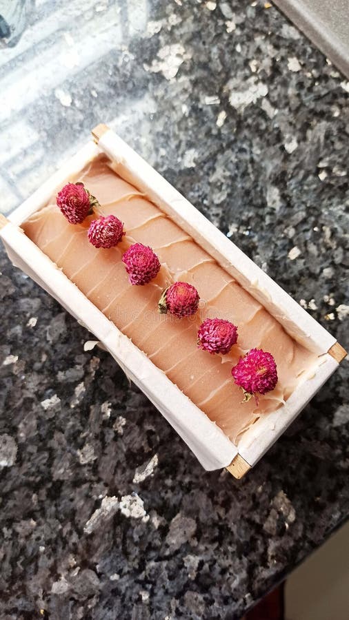 Handmade Soap Bar in Curing Process Stock Photo - Image of brown, body ...