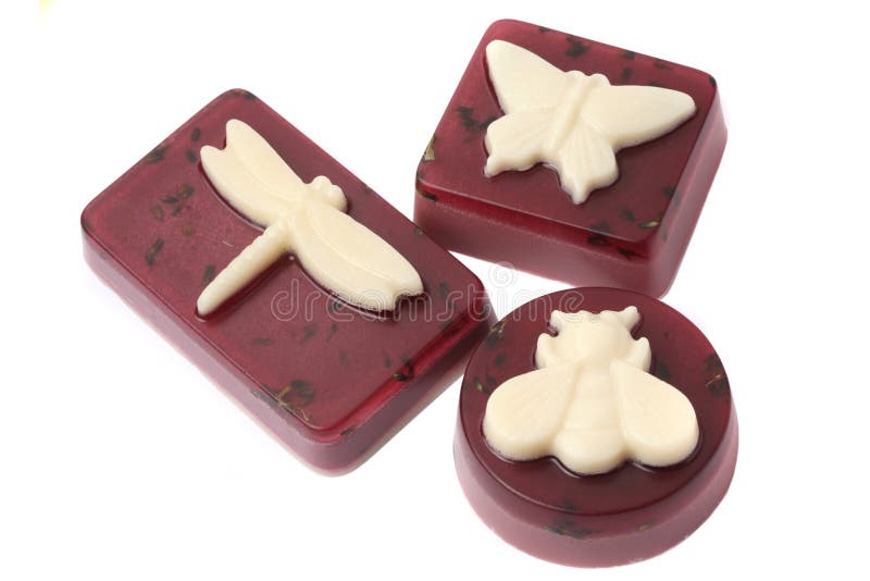Handmade soap bars stock image. Image of color, insect - 17885387