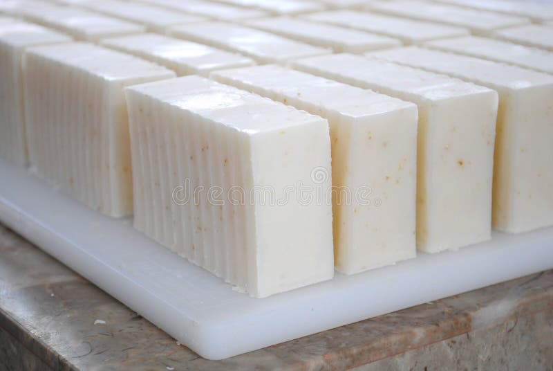 Handmade Soap Bars Batch stock photo. Image of soaps - 113434910