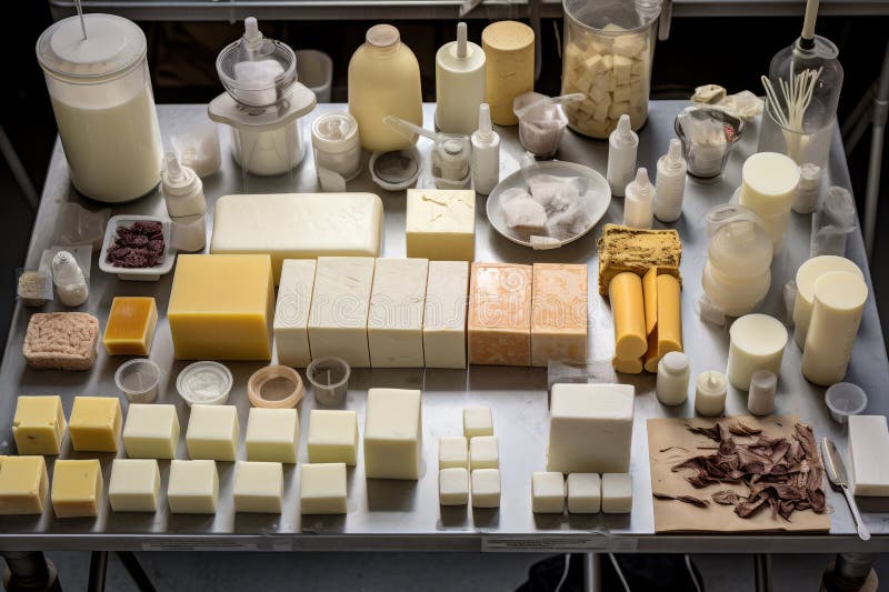 Handmade Soap Production, Close Up Stock Image - Image of homemade ...