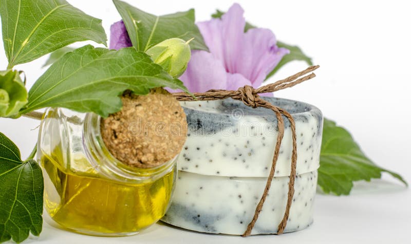 Handmade soaps isolated stock photo. Image of bath, flower - 77906754
