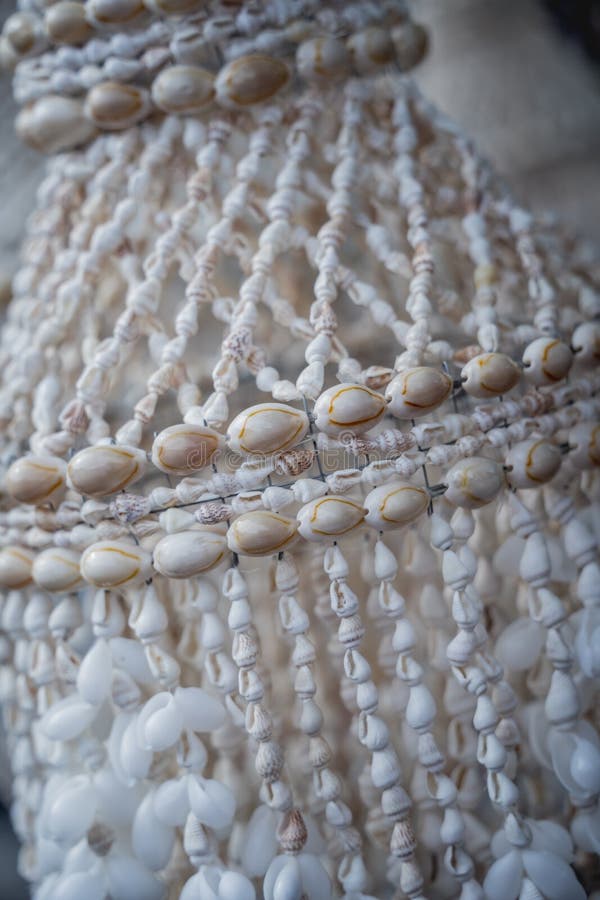 Handmade Souvenir Decorated with Different Sea Shells Stock Photo ...