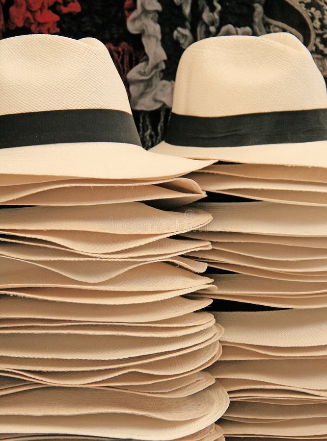 Handmade straw hats , Peru stock image. Image of culture - 26390877