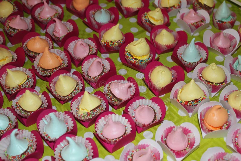 Handmade Sweets on the Table Stock Image - Image of dessert, sweets ...