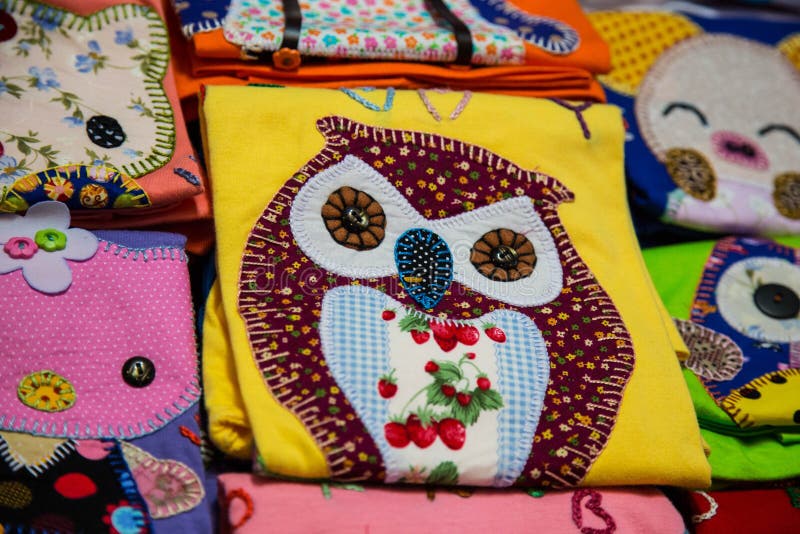 Handmade T-Shirt stock photo. Image of line, shirt, fabric - 40575840