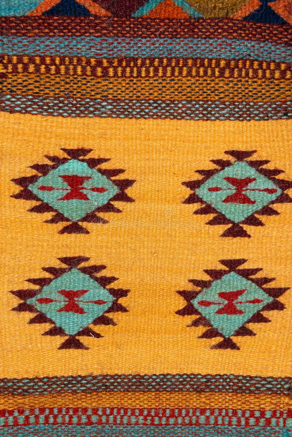 Handmade Textile Original from Oaxaca, Mexico Stock Photo - Image of ...