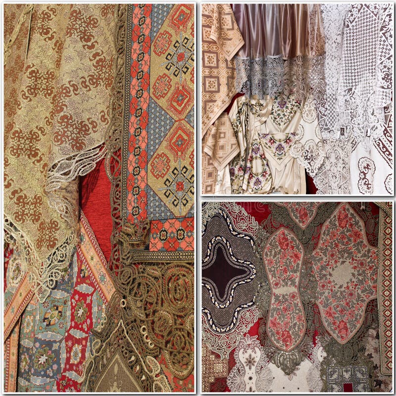 Handmade textile patterns stock image. Image of designs - 16770923