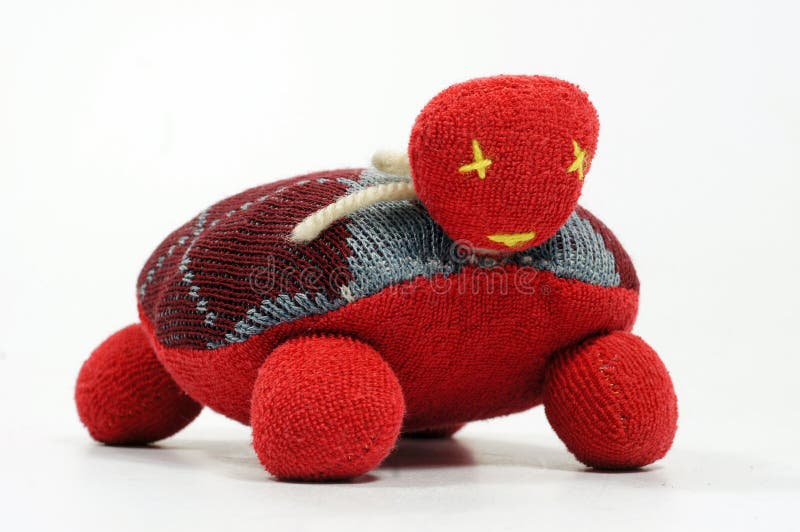 Handmade Textile Toy Turtle Stock Image - Image of cute, design: 41619659