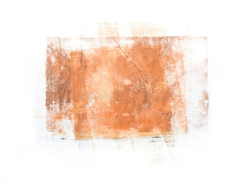 Handmade Texture Patch Isolated on White Background Stock Image - Image ...