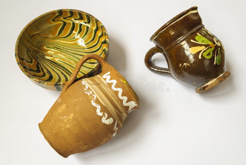 Handmade traditional pots stock photo. Image of handmade - 49088406