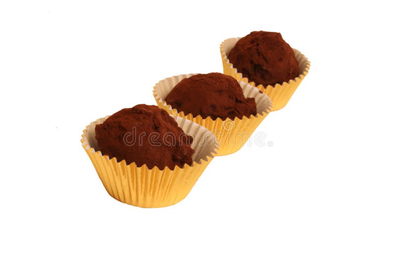 Handmade Truffles stock image. Image of chocolate, dessert - 3106205