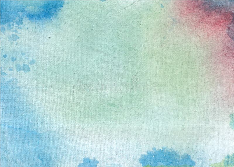 Handmade Watercolor Texture Background Vector, Colorful Handmade ...