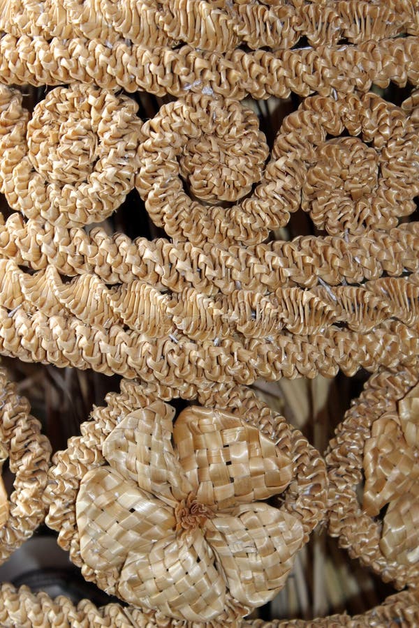 Handmade - Weaving of Straw Stock Image - Image of design, natural ...