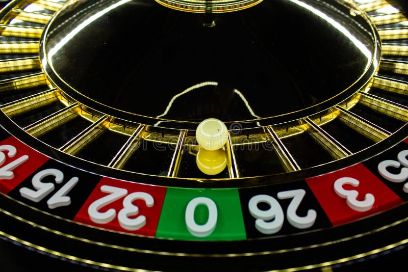 Handmade Wooden Roulette Wheel Stock Image - Image of spinning, game ...