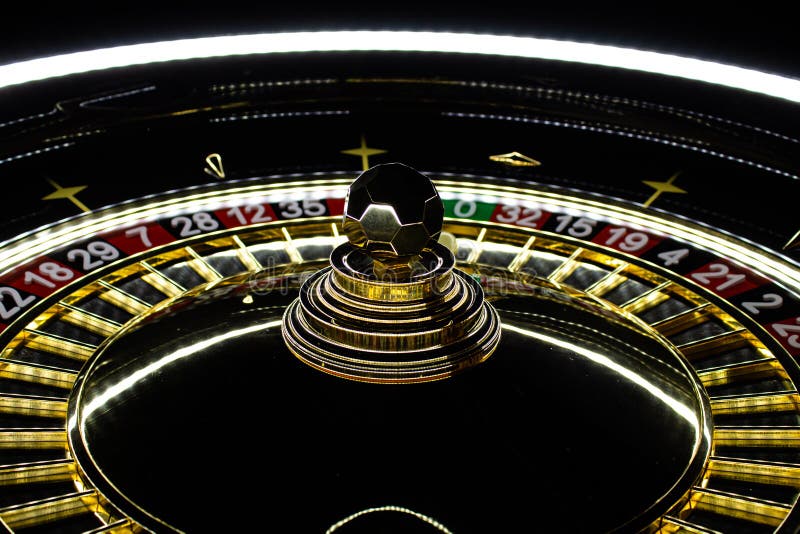 Handmade Wooden Roulette Wheel Stock Image - Image of recreation ...