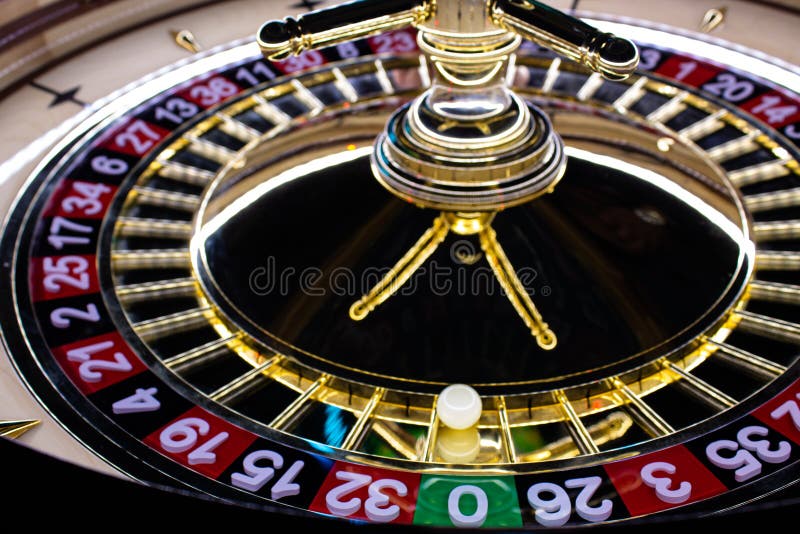 Handmade Wooden Roulette Wheel Stock Photo - Image of chance ...