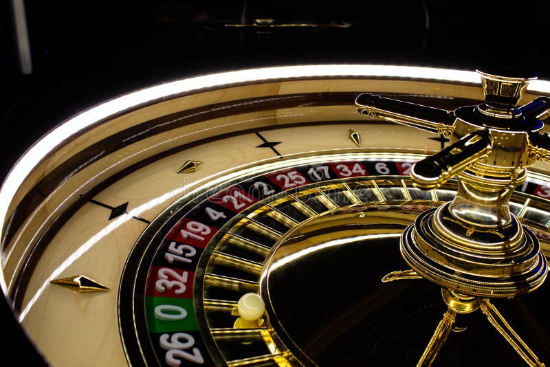 Handmade Wooden Roulette Wheel Stock Image - Image of addiction, number ...