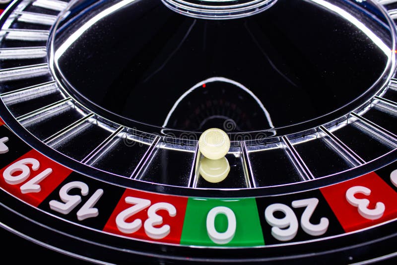 Handmade Wooden Roulette Wheel Stock Image - Image of entertainment ...