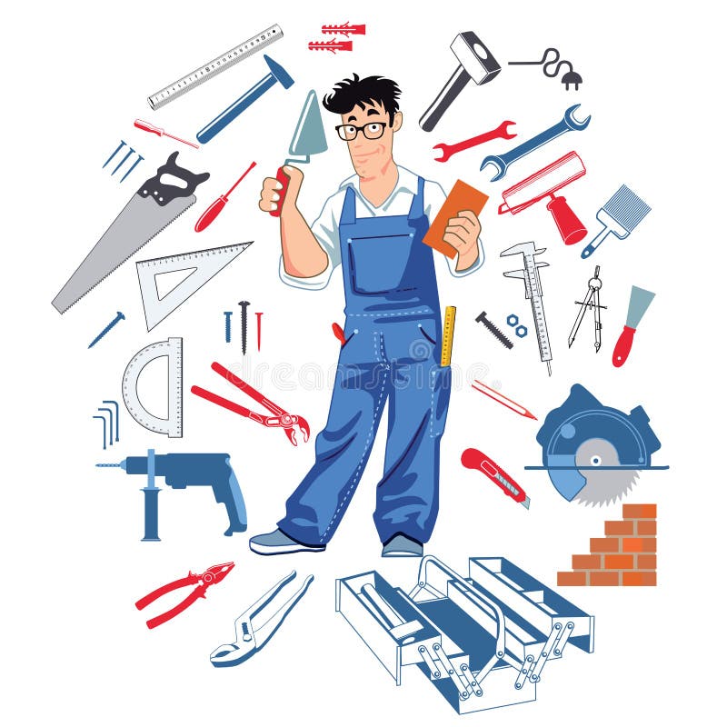 Handyman Stock Illustrations – 32,693 Handyman Stock Illustrations ...