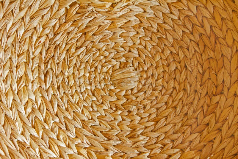 Round Basketwork Background Stock Photo - Image of brown, regular: 59980618