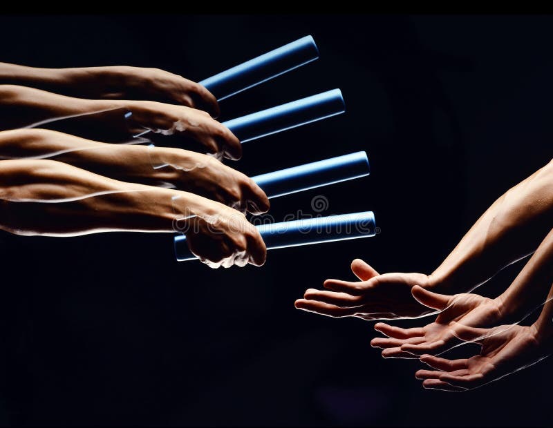 Handover stock image. Image of competition, hand, race - 57859845