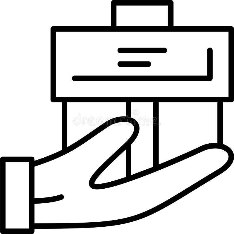 Handover Vector Icon Design Stock Vector - Illustration of changeover ...