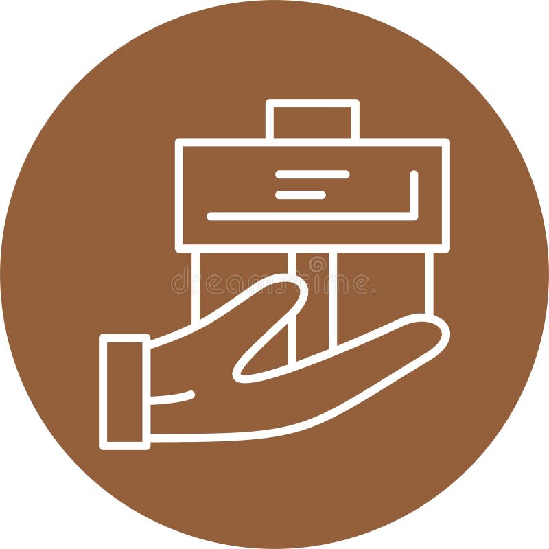 Handover Vector Icon Design Stock Vector - Illustration of changeover ...