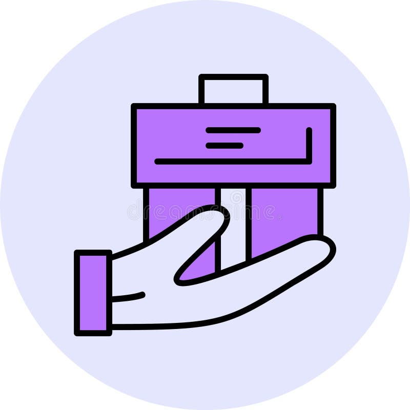 Handover Vector Icon Design Stock Vector - Illustration of exchange ...