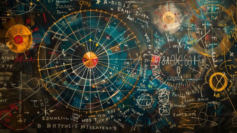 A Handpainted Diagram of the Standard Model of Particle Physics with ...