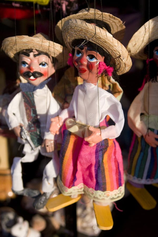 Mexican Puppet Dolls stock photo. Image of souvenirs, puppets - 2922014