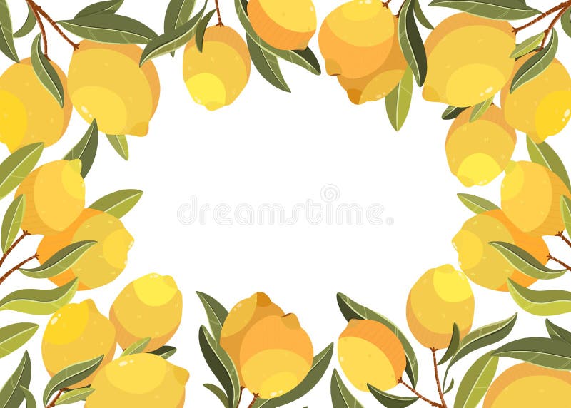 Lemon Frame Stock Illustrations – 13,862 Lemon Frame Stock ...