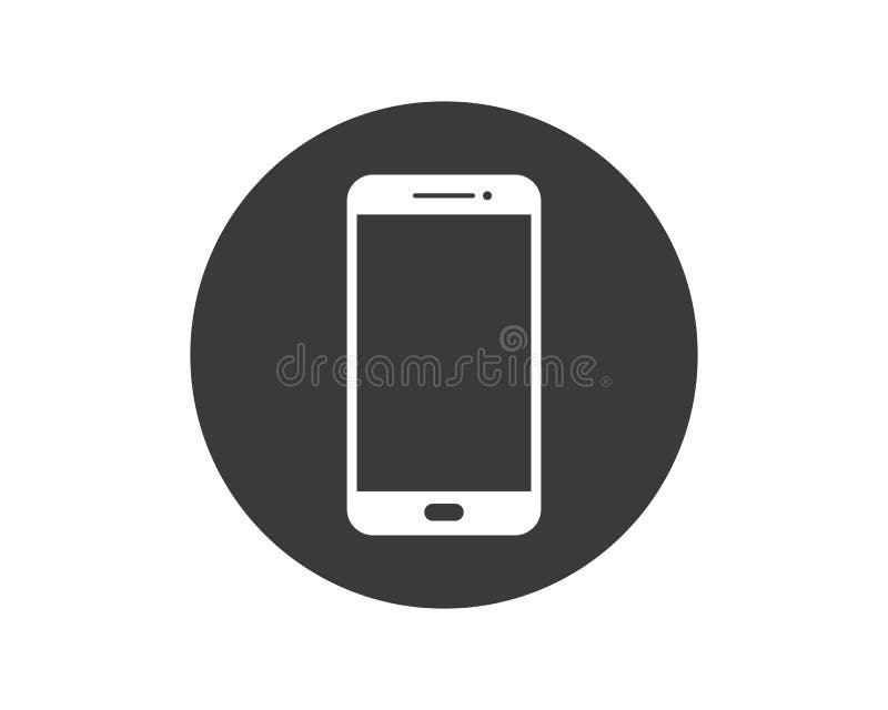 Handphone Logo stock vector. Illustration of handphone - 112088149