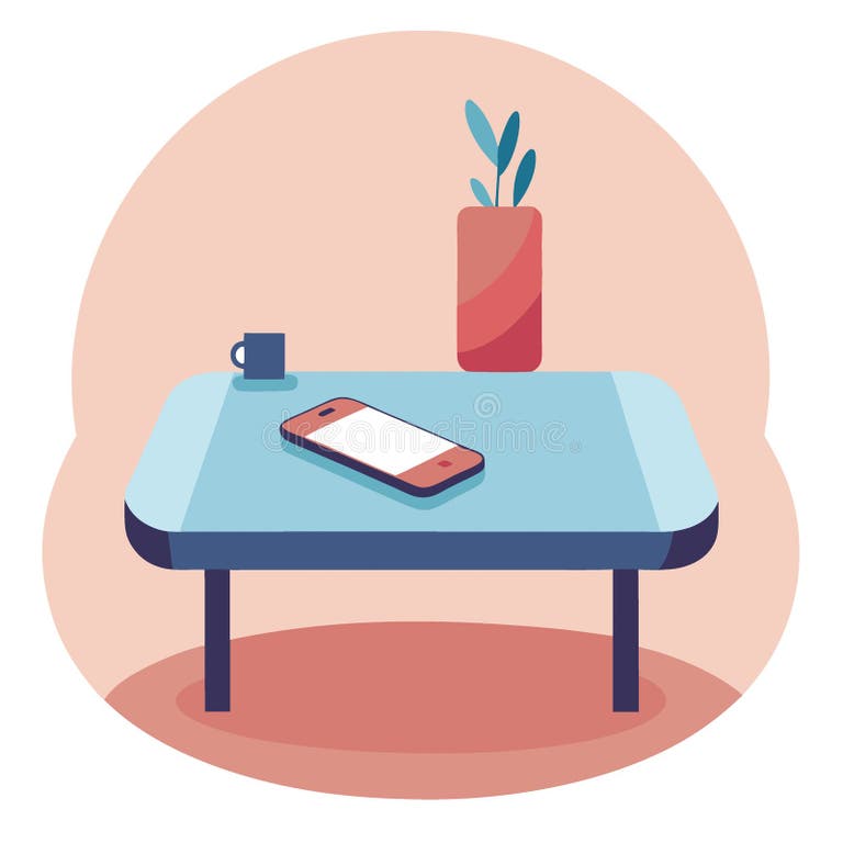 Handphone-stands-on-the-table-a-handphone-minimalism-modern-handphone ...