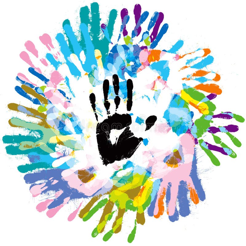 Various Bacteria and Pathogens on a Human Hand, the Microbiota of the ...