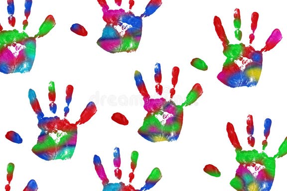 Smudged Handprints Stock Illustrations – 24 Smudged Handprints Stock ...