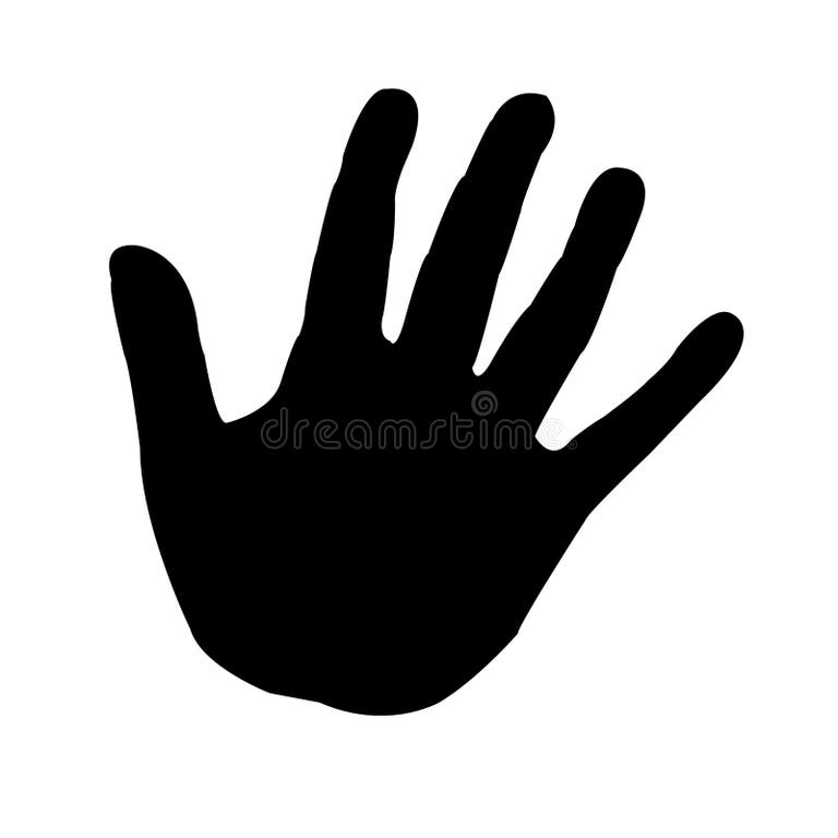 Small Handprints Stock Illustrations – 63 Small Handprints Stock ...