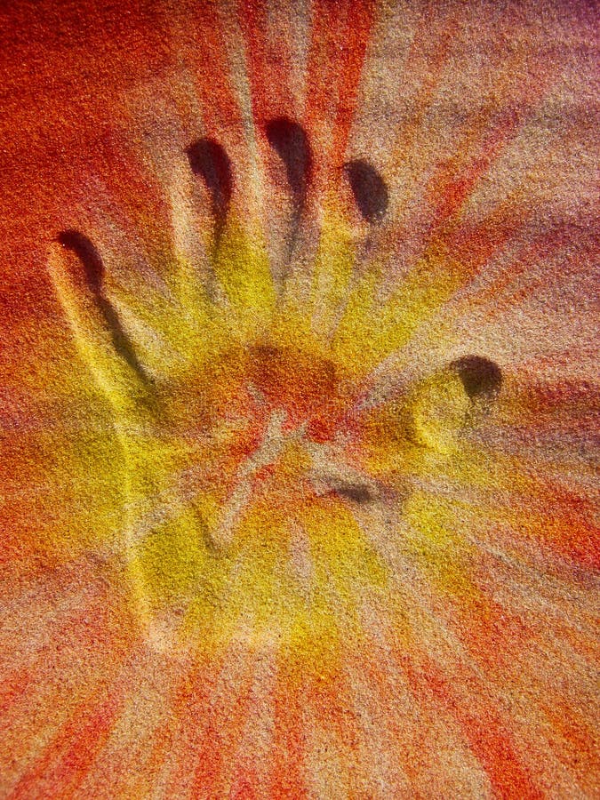 Handprint stock vector. Illustration of handprint, finger - 6630292