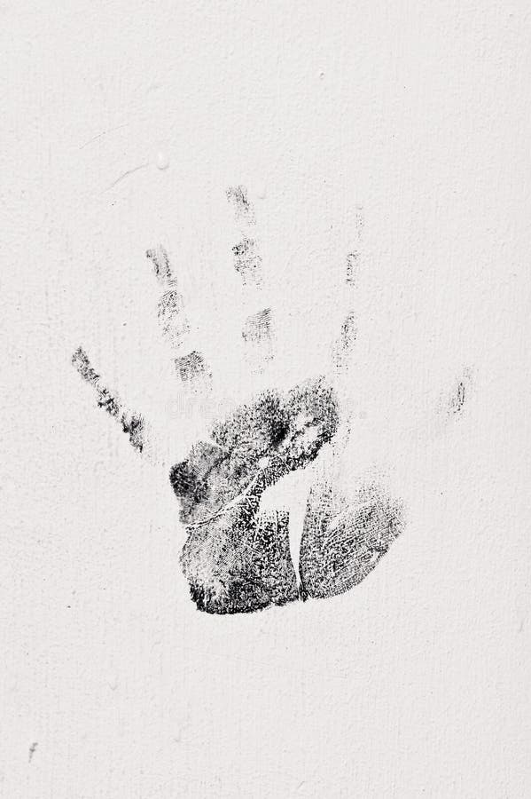 Chalk handprint stock image. Image of play, educate, driveway - 32457