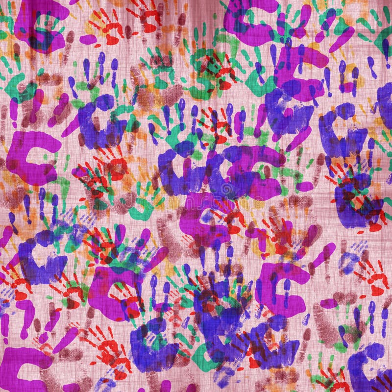 2+ Coloured handprints Free Stock Photos - StockFreeImages