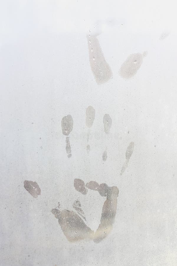 Handprints Window Photos - Free & Royalty-Free Stock Photos from Dreamstime