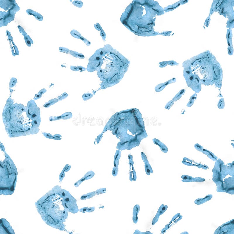 Handprints on White Background Stock Image - Image of handprints, blood ...