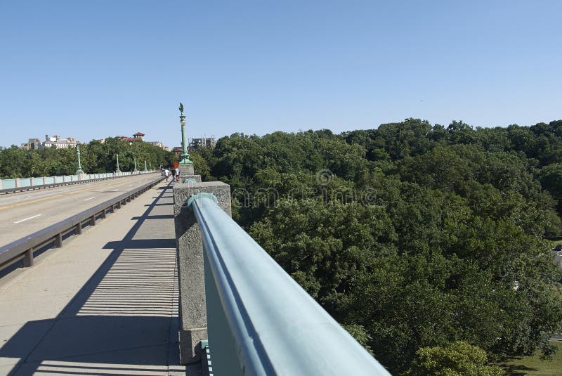 Handrail on bridge stock photo. Image of washington, handrail - 49468984