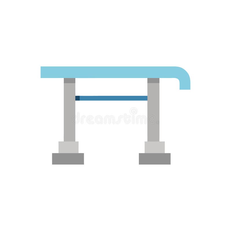 Handrail Icon for Safety in Construction Stock Illustration ...